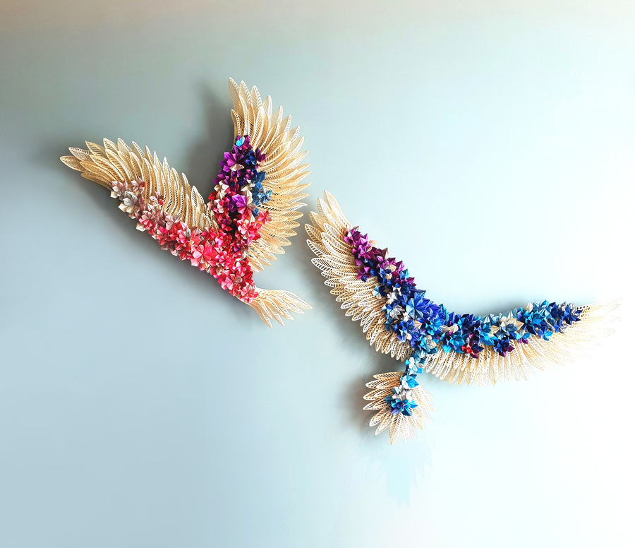 Artist Ankon Mitra shapes his imagination in paper - Shilpi Madan